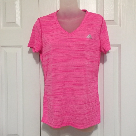 adidas | Tops | Adidas Ultimate Tshirt Medium Pink Athletic Top | Poshmark